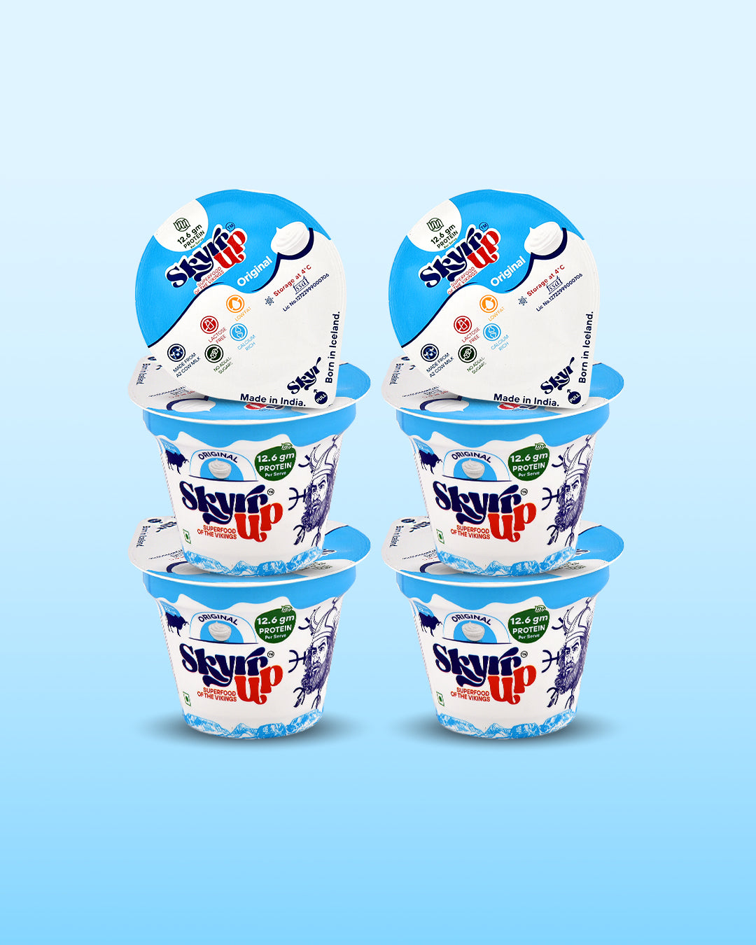 The Purity of Original Skyr: Lactose-Free, High Protein, Low Fat, and ...